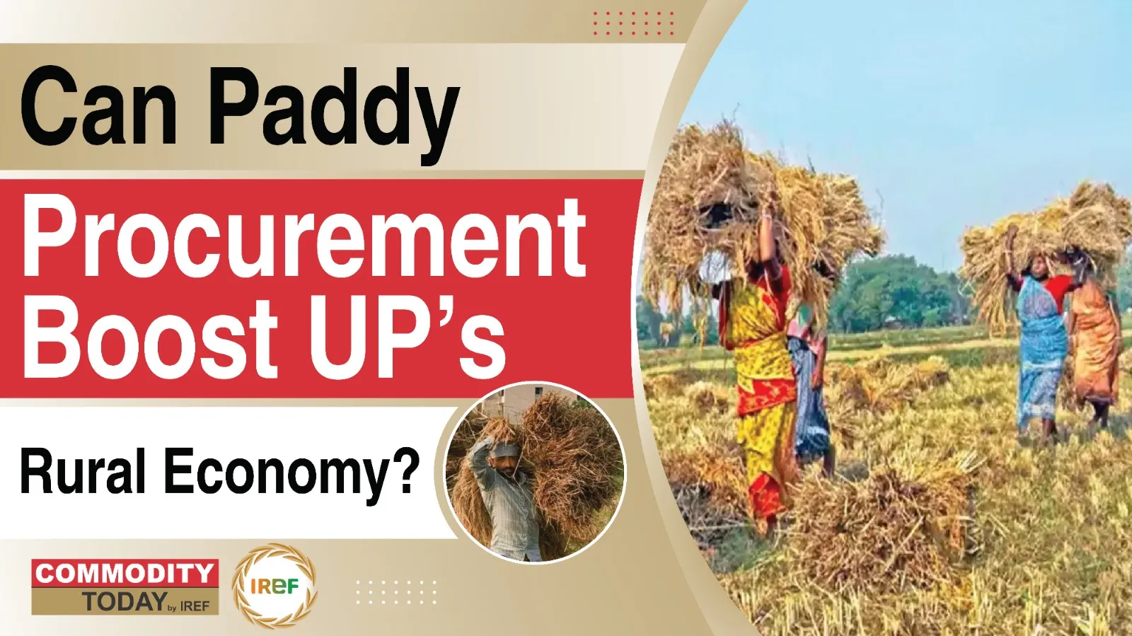 UP Paddy Procurement Pays ₹5,500 Cr to Farmers | IREF